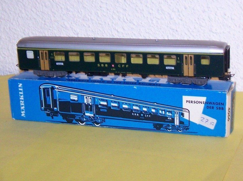 Märklin H0 SBB Blech-Personenwagen A2561 | Kaufen auf Ricardo