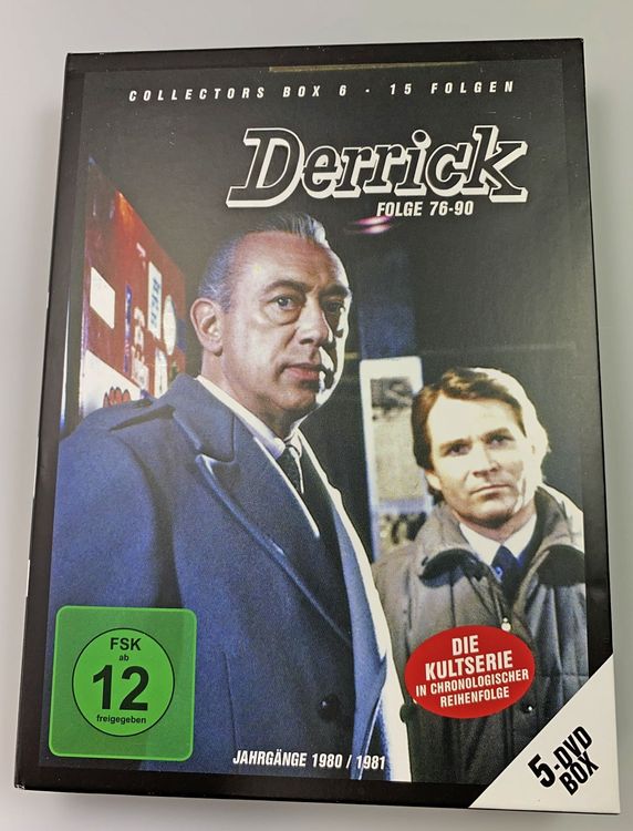 Derrick Collector's Box 6, 5 DVDs | Kaufen auf Ricardo