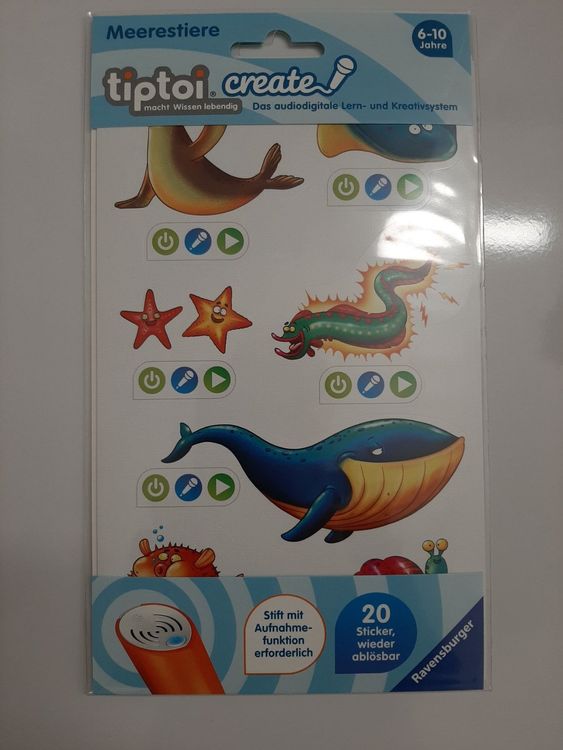 tiptoi Create Sticker Meerestiere | Kaufen auf Ricardo