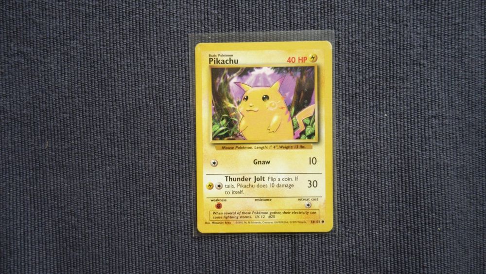Pikachu Base Set (EN) | Kaufen auf Ricardo
