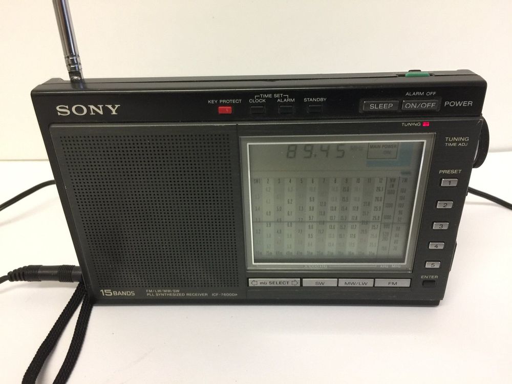 Sony ICF-7600DA Weltempfänger | Acheter sur Ricardo