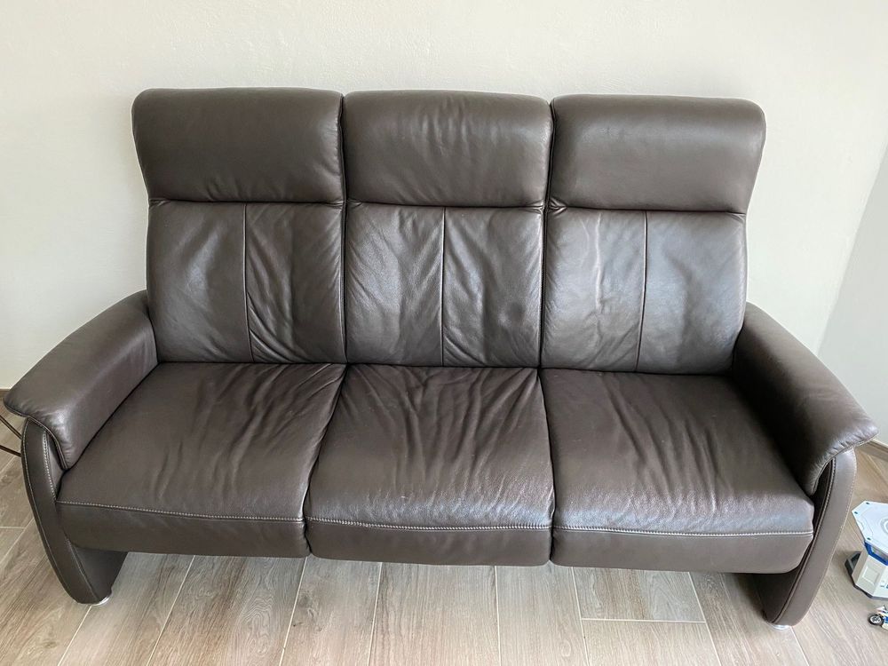 2er und 3er Ledersofa von Musterring | Kaufen auf Ricardo