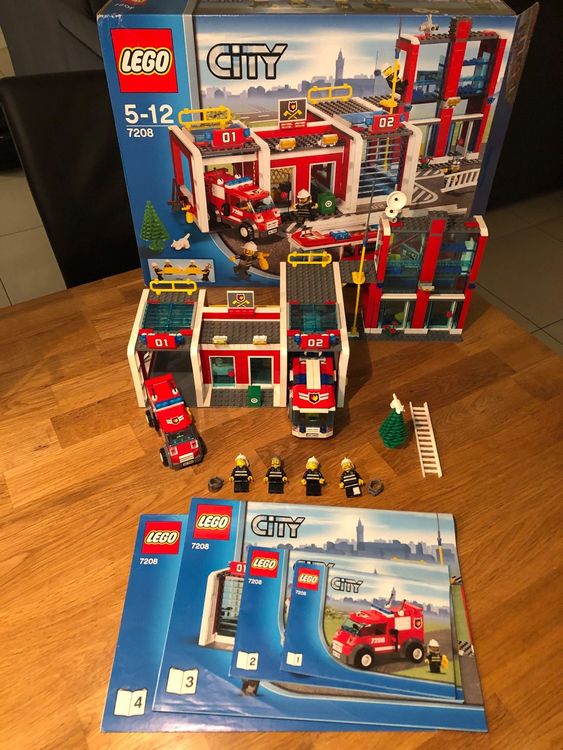 Lego City 7208 Grosse Feuerwehr-Station | Kaufen auf Ricardo