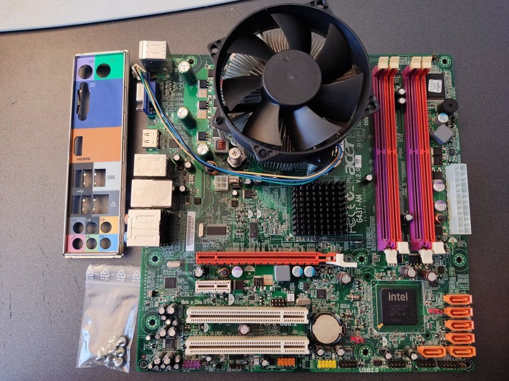 acer g43t-am (v2.0) Mainboard LGA 775 | Acheter sur Ricardo