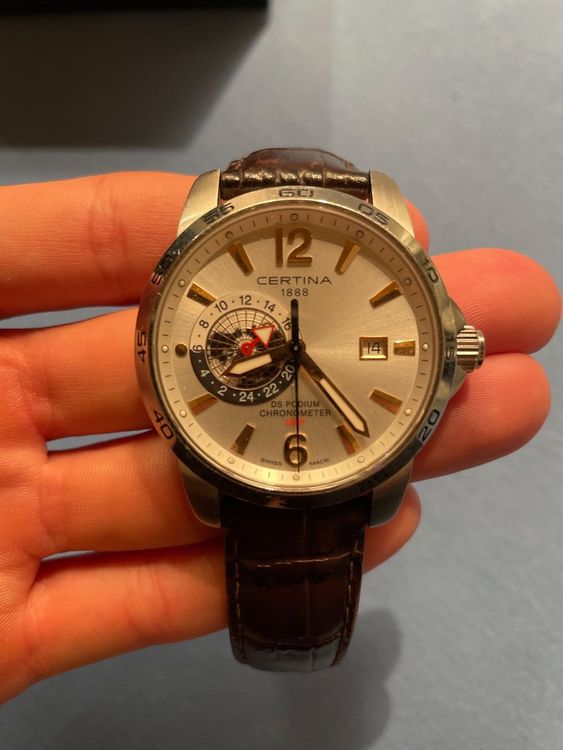 Certina 1888 DS Podium Chronometer GMT AB 1FR! | Comprare su Ricardo