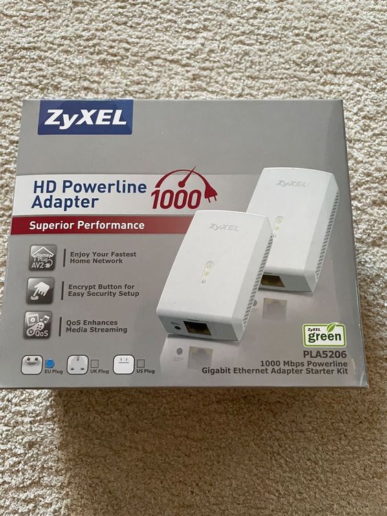 ZyXEL powerline adapter 1000 | Kaufen auf Ricardo
