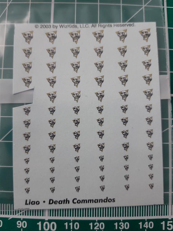 Battletech Decalbogen Death Commandos | Kaufen auf Ricardo