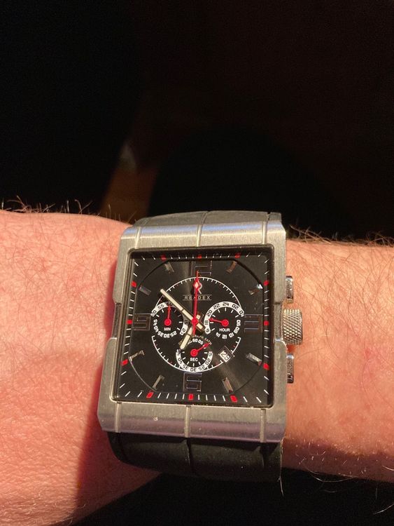Rendex chronograph Uhr 42 mm top zustand | Acheter sur Ricardo
