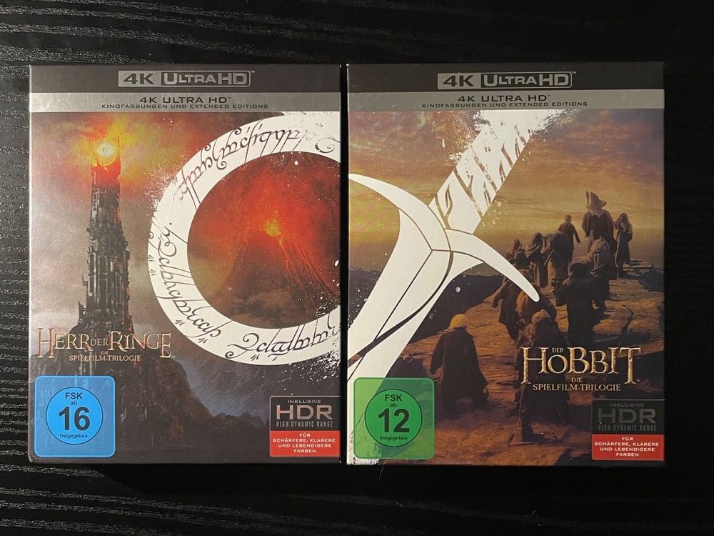 Herr der Ringe & Hobbit 4K UHD 15 Discs! | Kaufen auf Ricardo