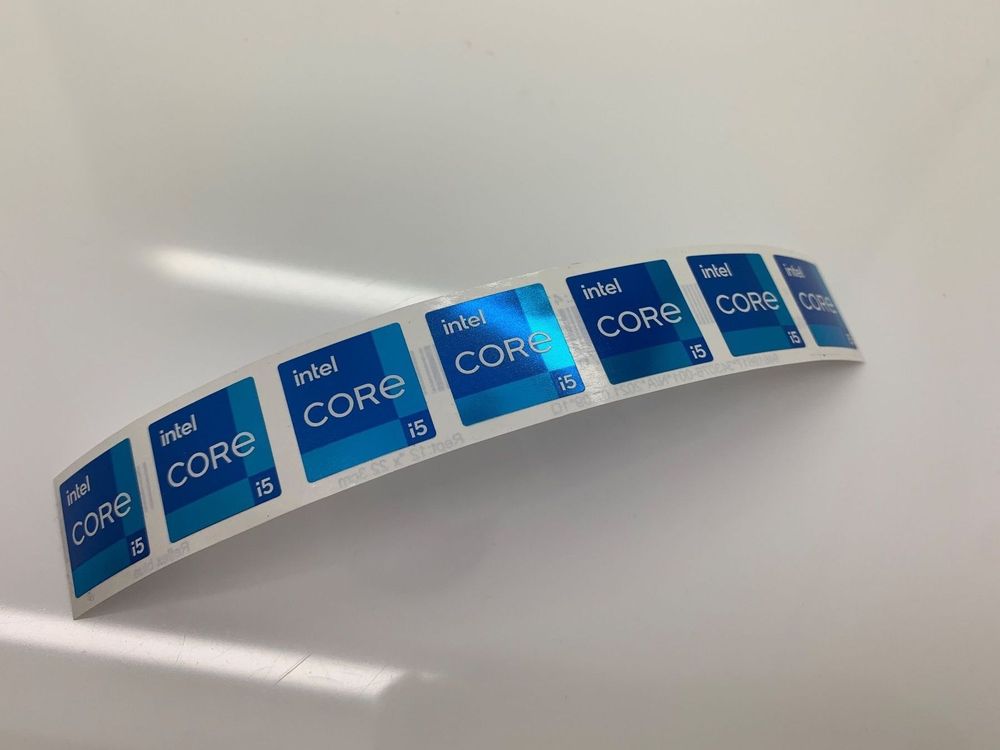 INTEL CORE i5 11th AUFKLEBER ¦ STICKER | Acheter sur Ricardo