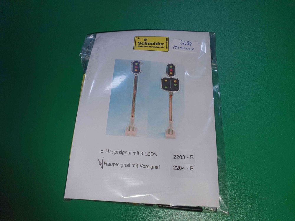 Schneider H0 Signal Bausatz HS 3 LP + VS | Kaufen auf Ricardo