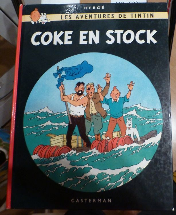 Tim & Struppi Tintin Coke en Stock - Casterman frz. | Kaufen auf Ricardo