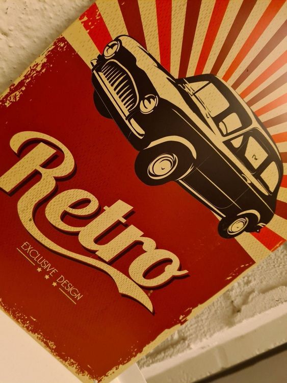 Blech Werbe Schild 30 x 20 cm Retro Look | Kaufen auf Ricardo