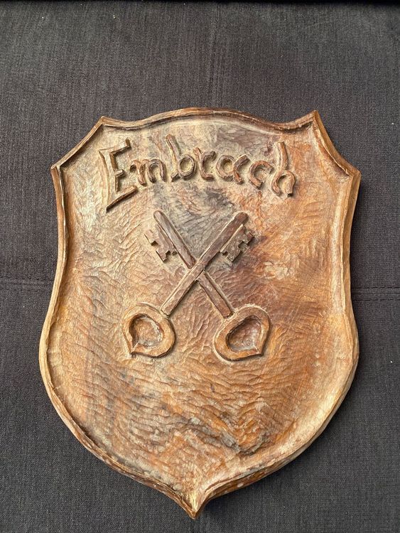 Wappen Embrach Holz | Kaufen auf Ricardo