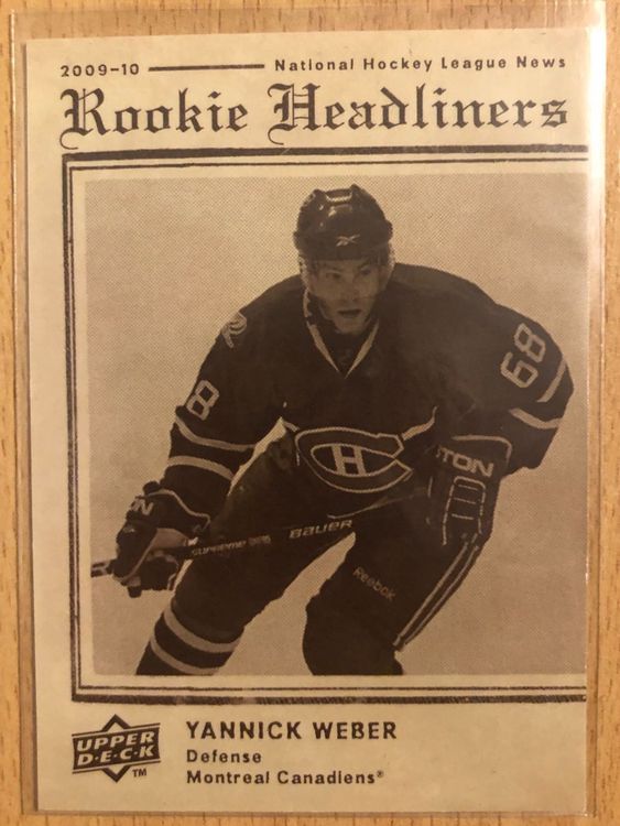 NHL RC Insert Yannick Weber ZSC Lions | Kaufen auf Ricardo