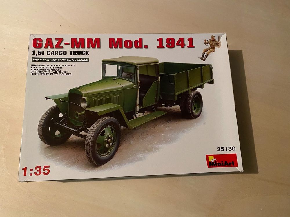 1/35 GAZ-MM MODEL 1941 SOVIET TRUCK | Kaufen auf Ricardo