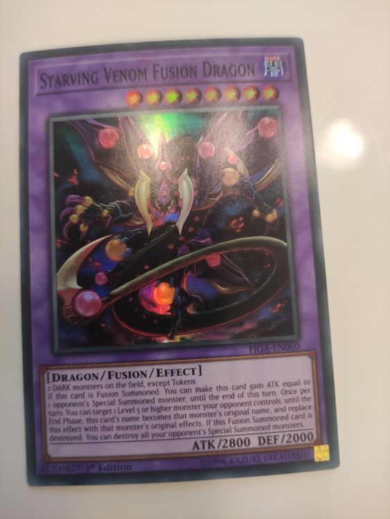 Starving Venom Fusion Dragon Yugioh | Kaufen auf Ricardo