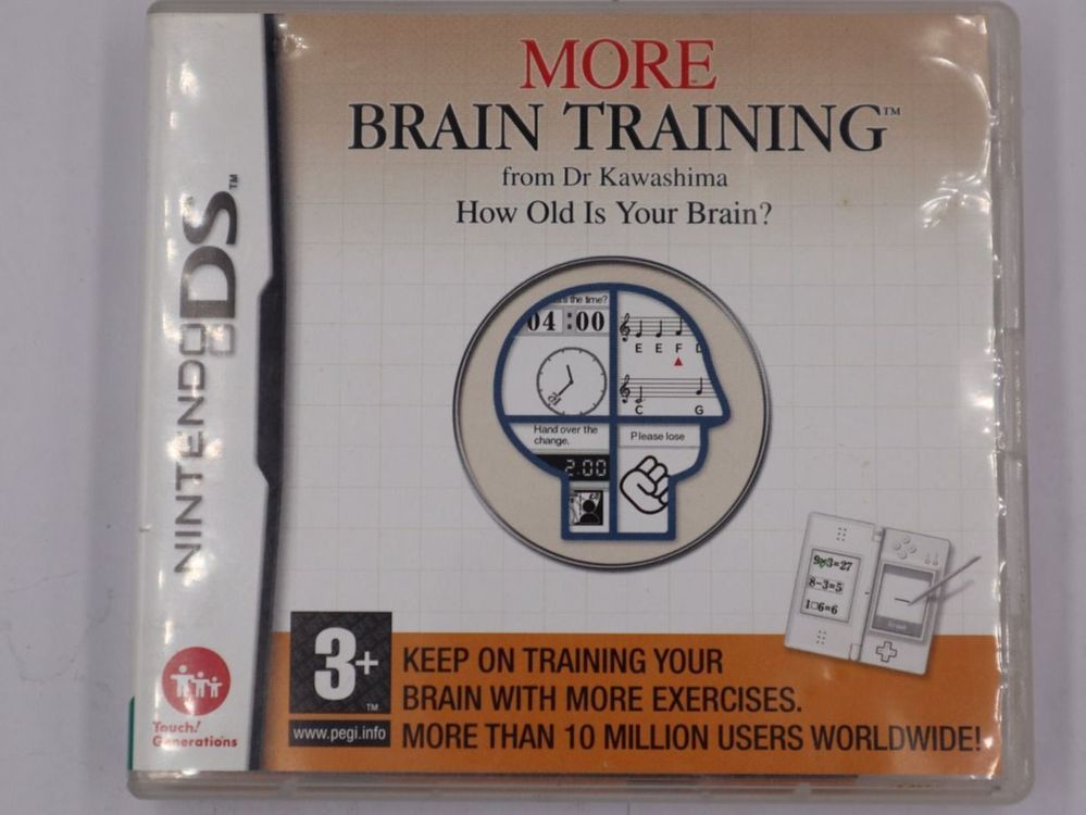 Nintendo DS Game More Brain Training from Dr Kawashima 3+ | Kaufen auf ...