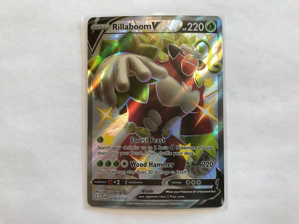 Rillaboom V Shiny | Kaufen auf Ricardo