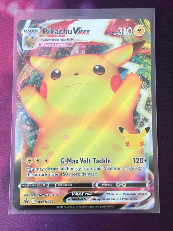 Celebration Pikachu VMAX SWSH062 EN | Kaufen auf Ricardo