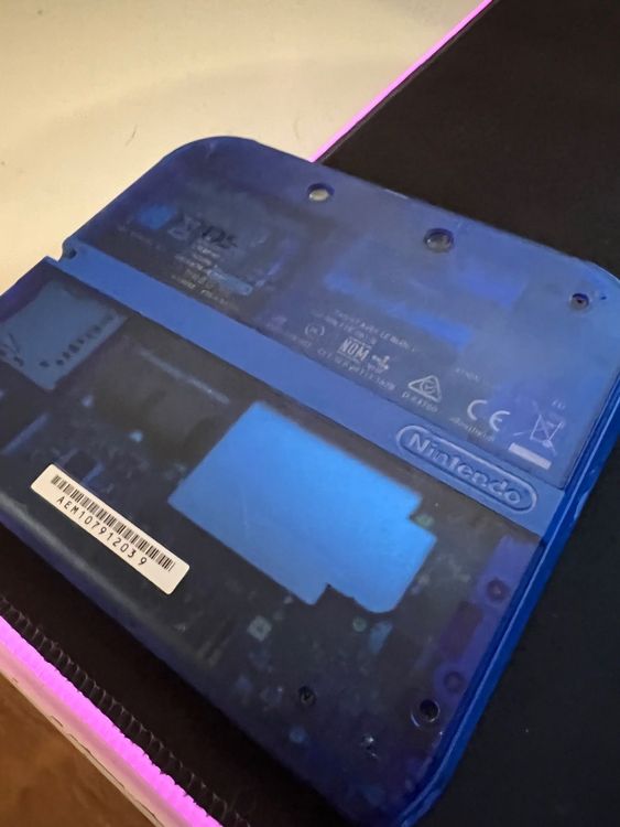 Nintendo 2DS blue transparent | Kaufen auf Ricardo