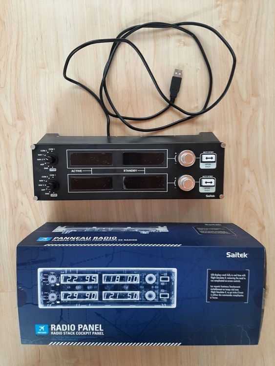 Radio panel Saitek flight simulator | Kaufen auf Ricardo