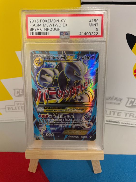 Mewtwo EX BREAKTROUGH XY 2015 PSA 9 | Kaufen auf Ricardo