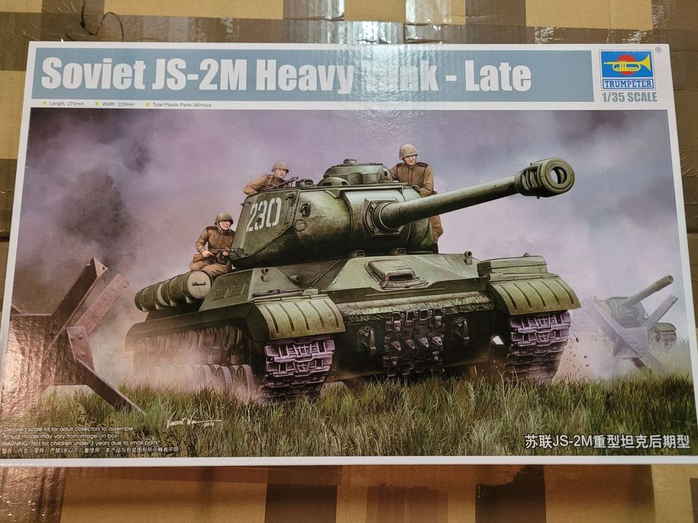 Trumpeter 05590 JS-2M Heavy Tank 1/35 | Kaufen auf Ricardo
