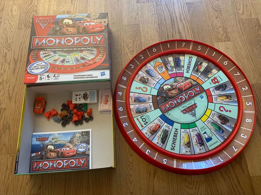 Spiel Cars Monopoly | Kaufen auf Ricardo
