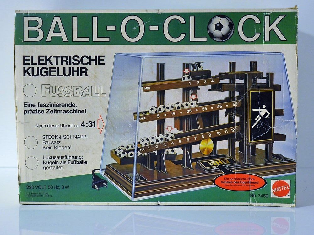 MATTEL | Ball-o-clock | elektrische Kugeluhr | Kaufen auf Ricardo
