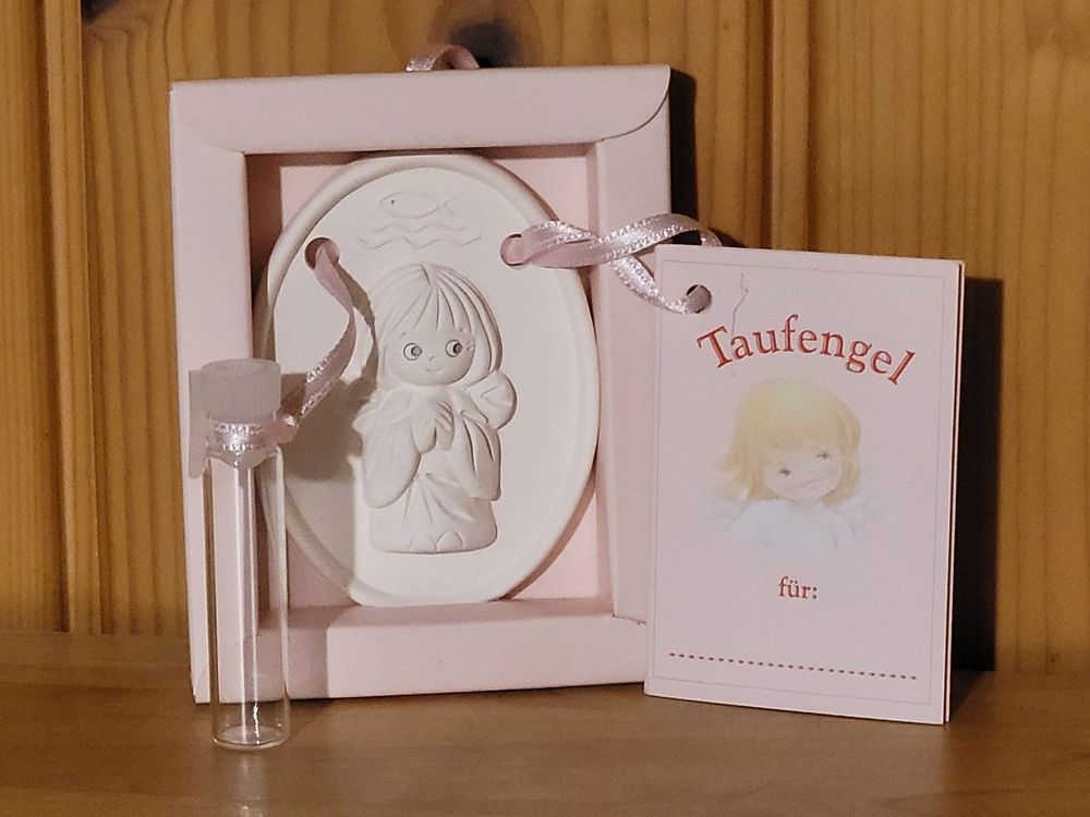 Glückwunsch Engel zur Taufe (Mädchen) | Kaufen auf Ricardo