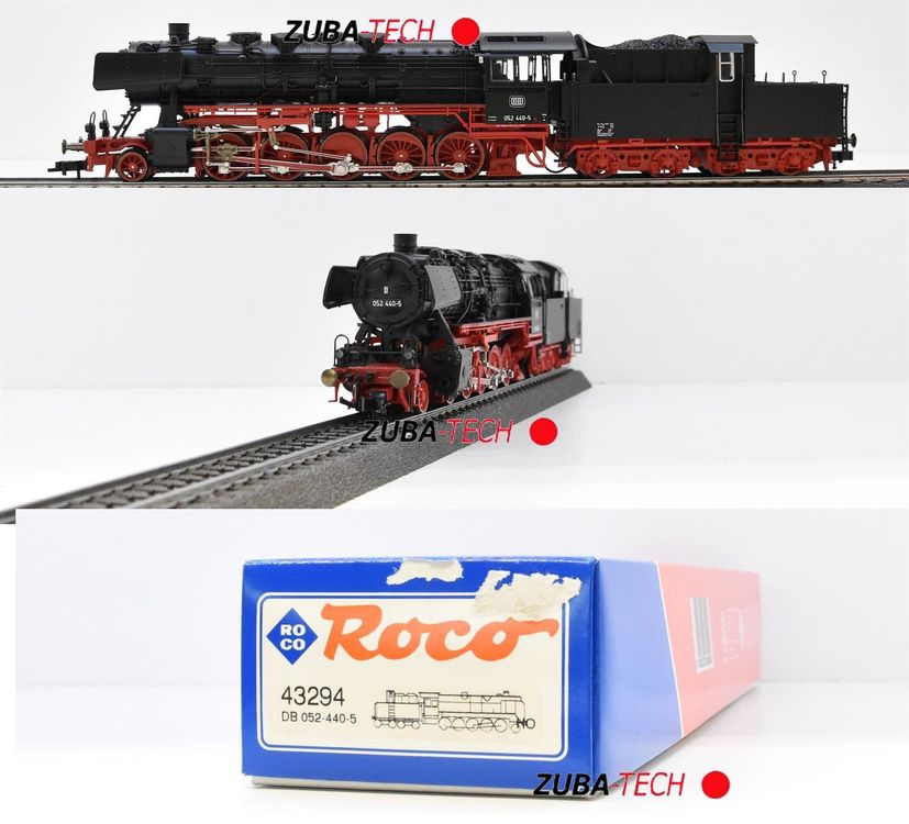 Roco 43294 Dampflok BR 052 DB H0 GS OVP | Acheter sur Ricardo