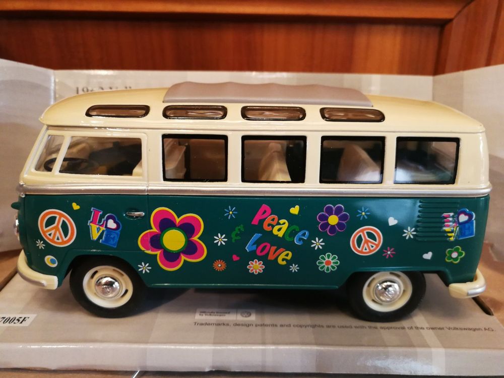 VW Bus Hippie Modell/Spielzeugauto 1962 | Kaufen auf Ricardo