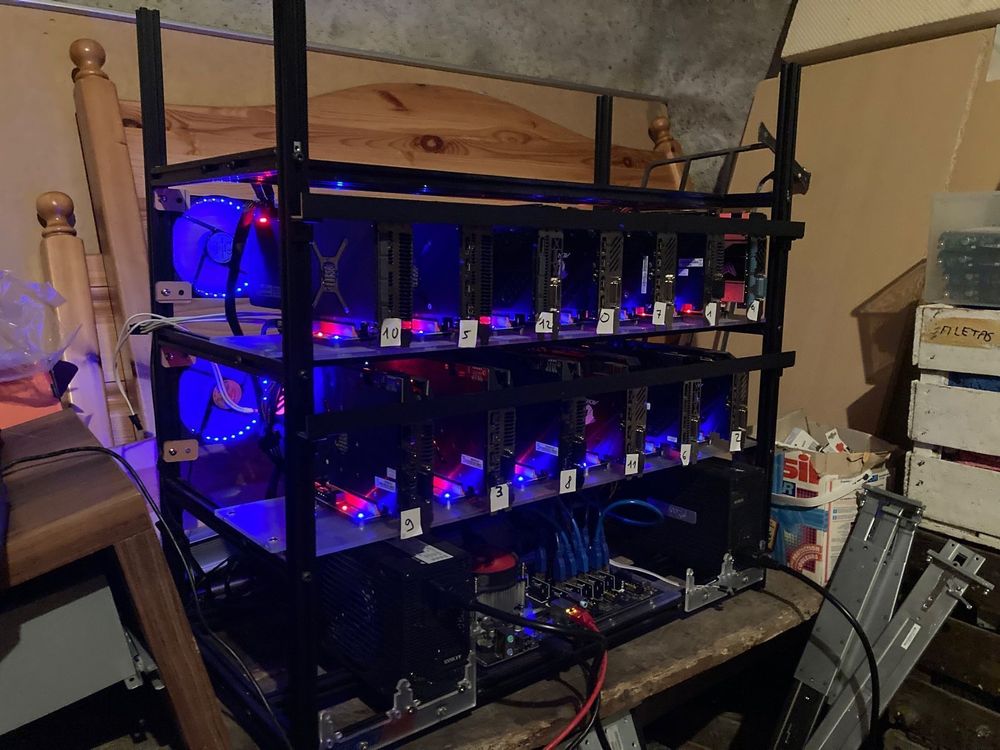 Mining Rig 490+ MH/s | Acheter sur Ricardo
