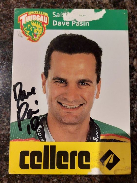 Orig. Autogramm Dave Pasin | Kaufen auf Ricardo