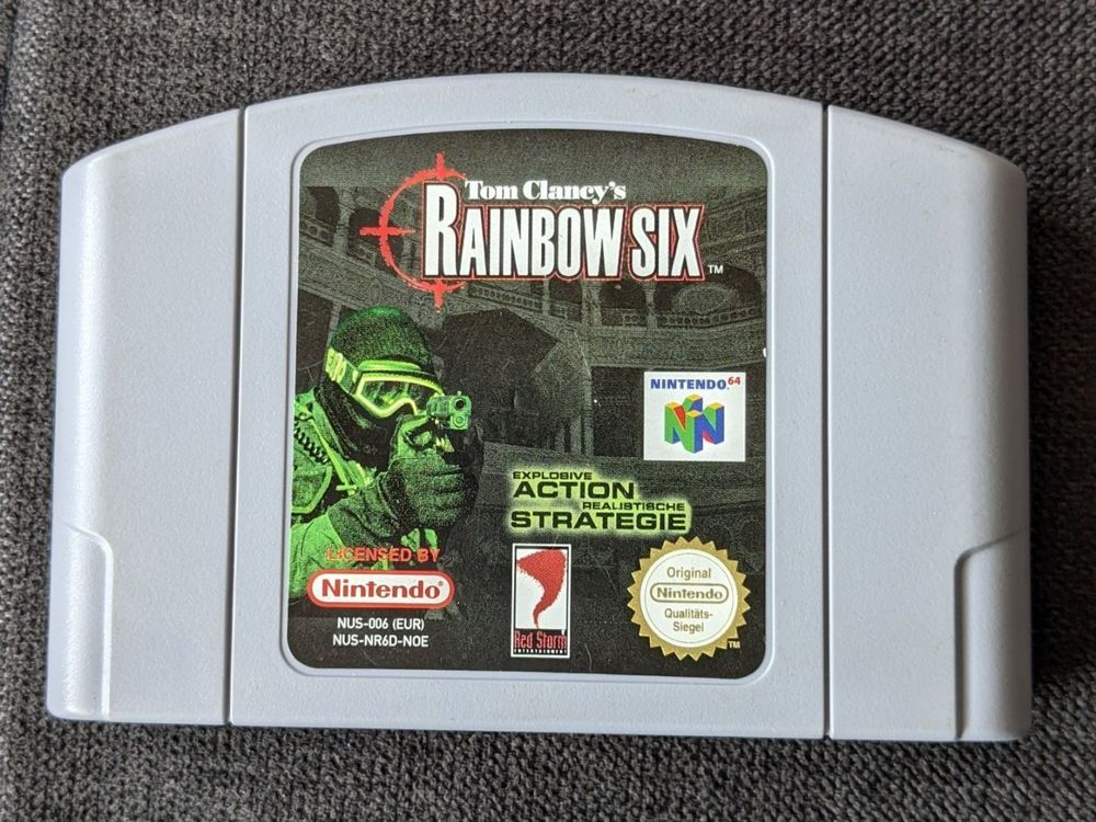 Rainbow Six für Nintendo 64 | Kaufen auf Ricardo