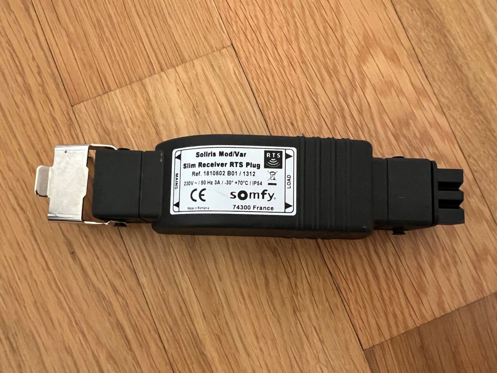 Somfy Soliris Mod/Var Slim Receiver RTS | Kaufen auf Ricardo