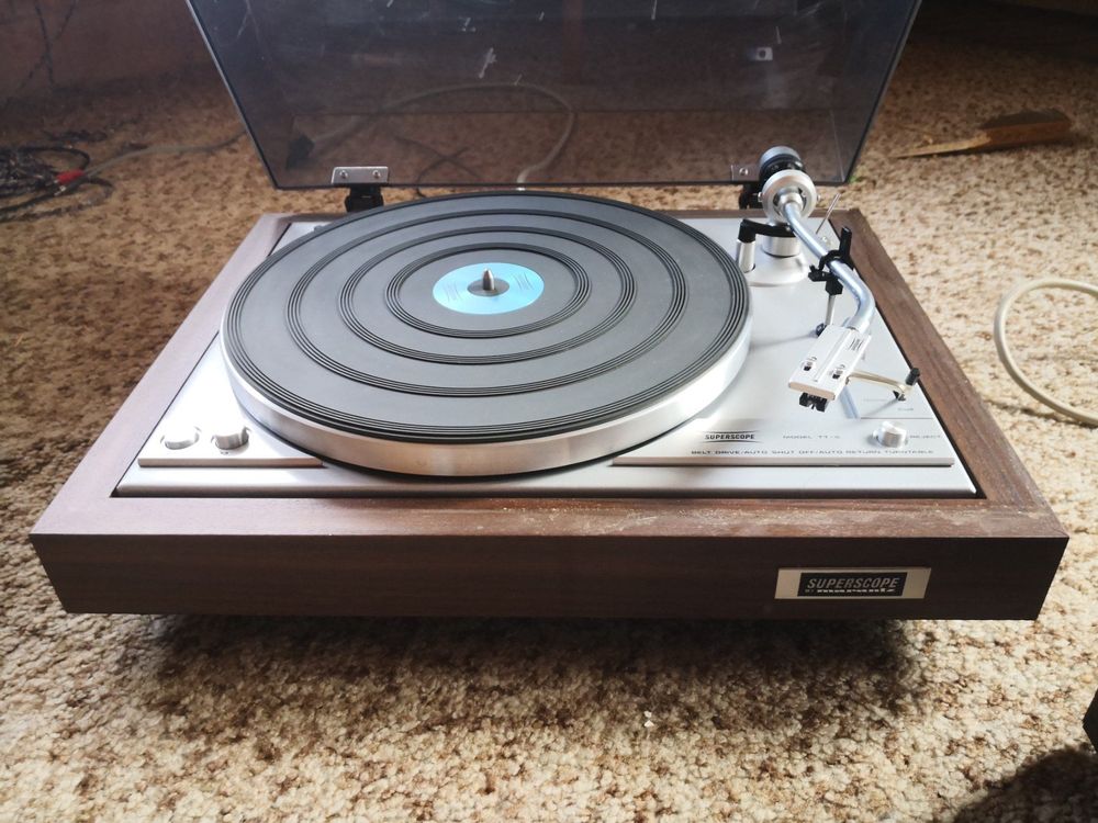 Plattenspieler Stereoanlage Superscope | Acheter sur Ricardo