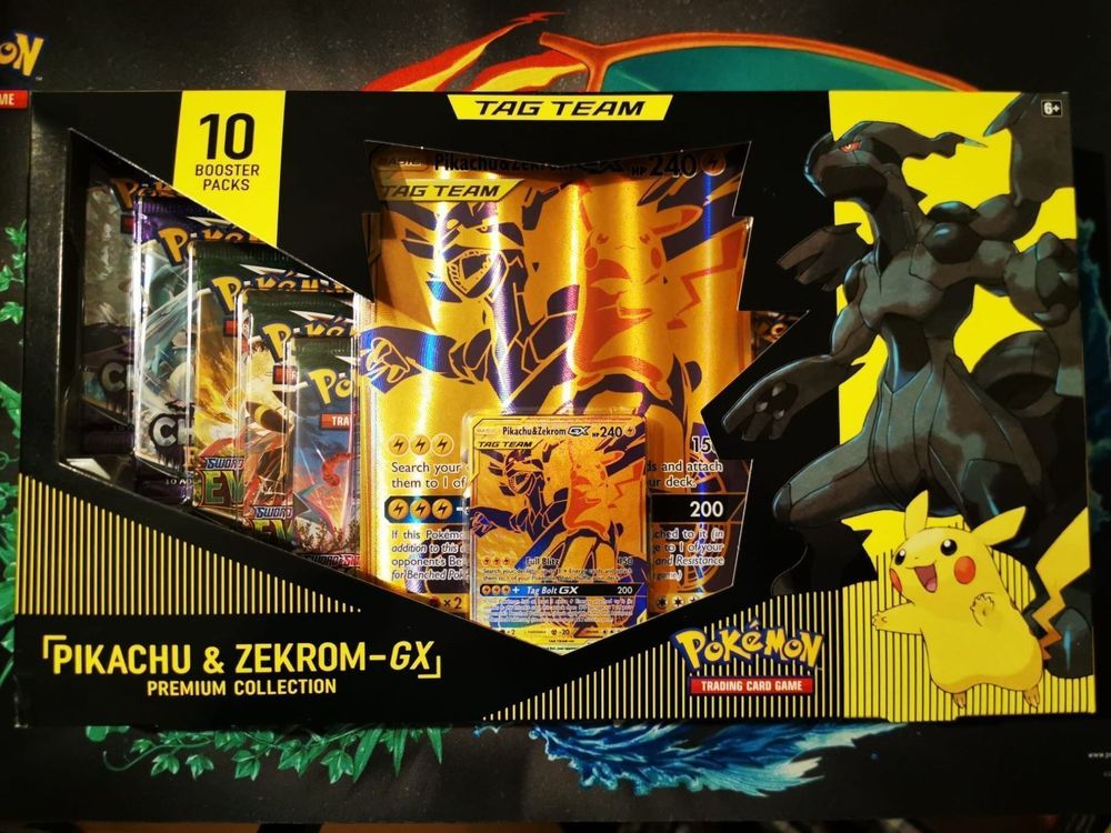 Pokemon Tag Team Premium Collection Pikachu & Zekrom GX NEU | Kaufen auf Ricardo