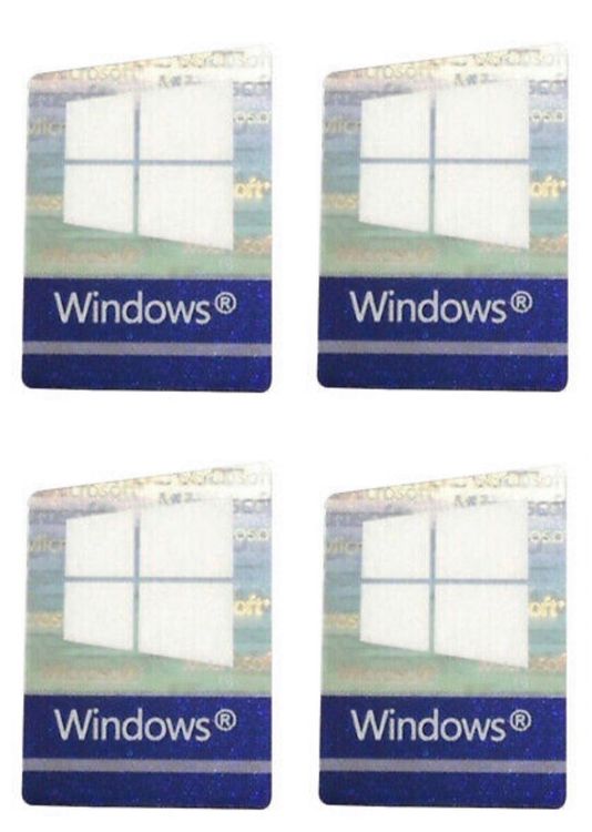 WINDOWS® 7 8 10™ PRO™AUFKLEBER ¦ STICKER | Kaufen auf Ricardo