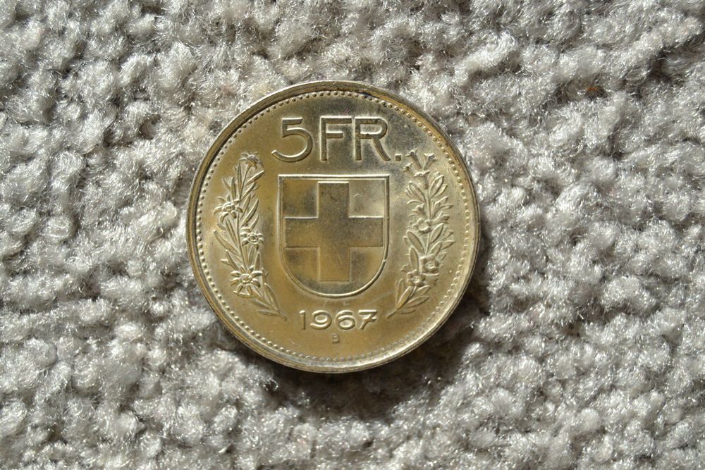 5 Fr. Münze 1967 | Kaufen auf Ricardo