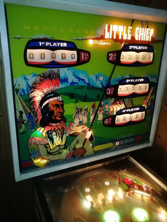 Flipperkasten Williams Little Chief Pinball | Acheter sur Ricardo