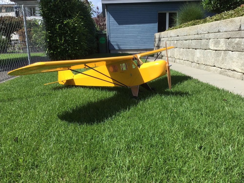 Piper J-3 Cub 180cm von Hobby King 95% fertig | Kaufen auf Ricardo