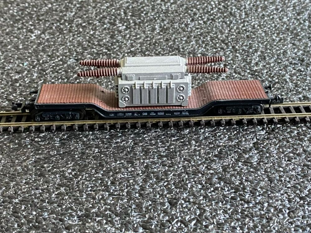 Roco 2357 Tiefladewagen DB mit Transformator | Kaufen auf Ricardo