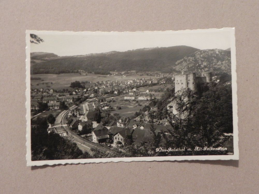 Karte Balsthal SO Bahnhof 1943 Bahn Stempel Oensingen SBB | Kaufen auf ...