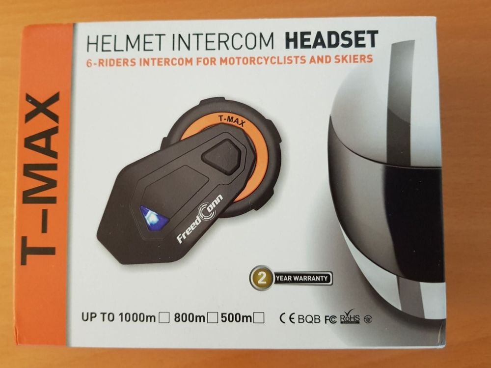 FreedCom T-Max Motorrad Intercom | Kaufen auf Ricardo