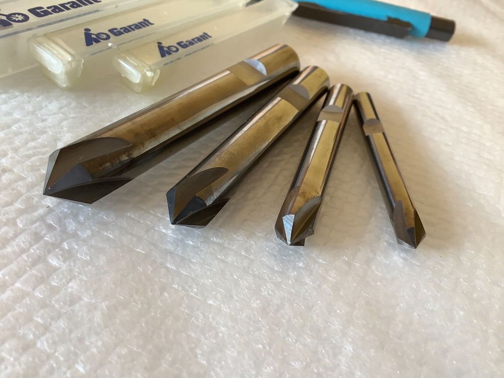 VHM Entgrater / Facettierer 90° , 4 Stück, Neu von GARANT | Kaufen auf ...