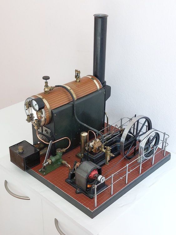 Grosse Stuart Dampfmaschine, Komplettanlage, 14 kg schwer! | Kaufen auf ...