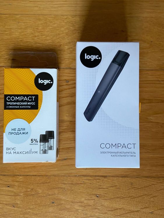 Logic Compact E-Zigarette mit 2 Fläschchen | Kaufen auf Ricardo