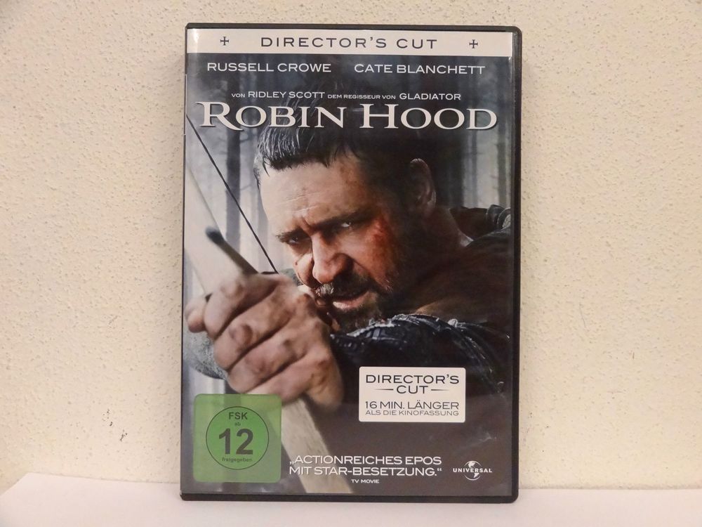 DVD ROBIN HOOD - RIDLEY SCOTT - RUSSELL CROWE | Kaufen auf Ricardo